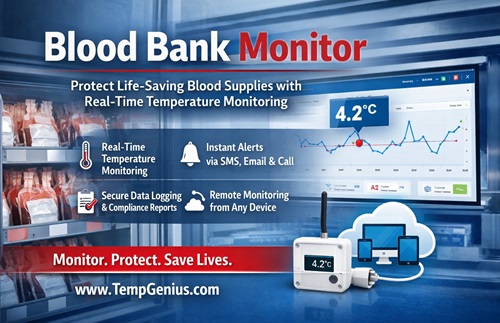Advanced Cellular Humidity Monitoring and Blood Bank Monitor Solutions ...